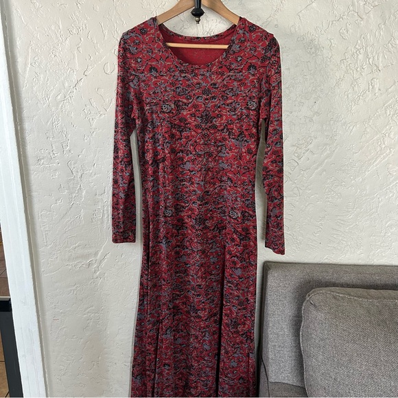 Peruvian Connection | Dresses | Peruvian Connection Long Sleeve Maxi ...